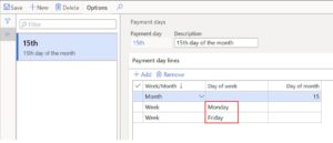 Dynamics 365 Payment Days Functionality – Dynamics Tips