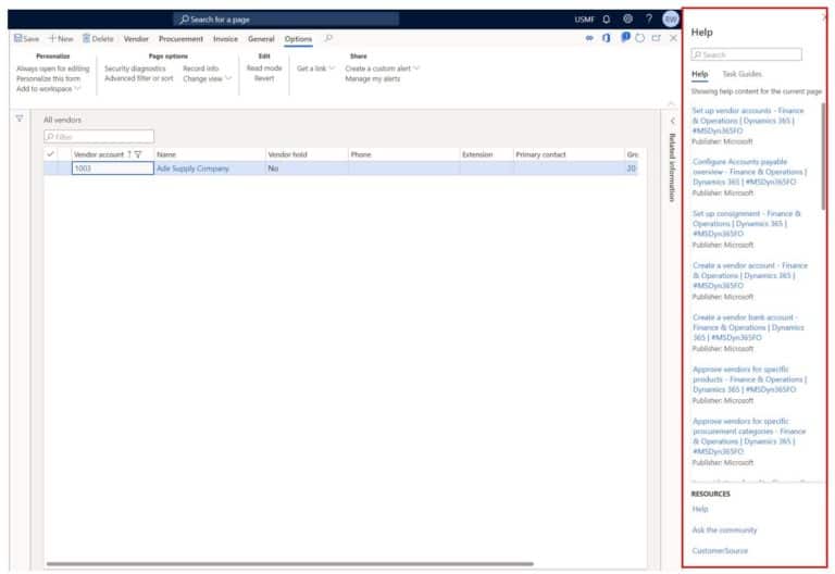 Basics and Navigation: Dynamics 365 Finance and Operations – Dynamics Tips