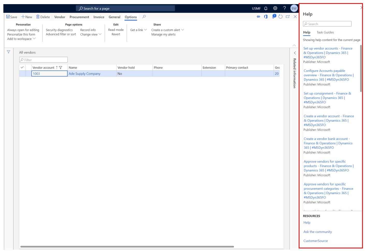 Basics and Navigation: Dynamics 365 Finance and Operations – Dynamics Tips