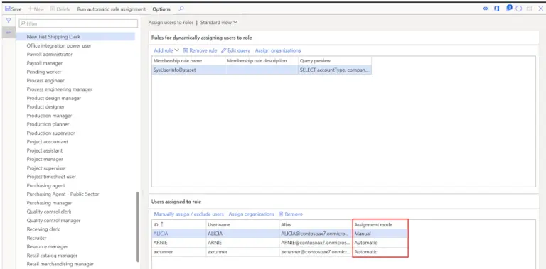 Security Roles Explained: D365 Finance and Operations – Dynamics Tips