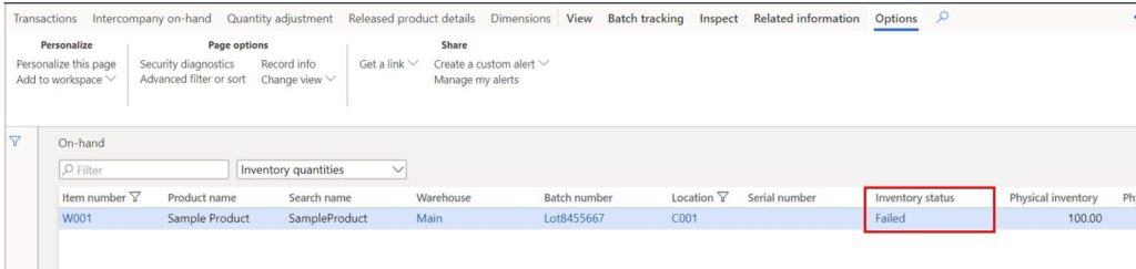 Inventory Status Explained: D365 Finance and Operations – Dynamics Tips