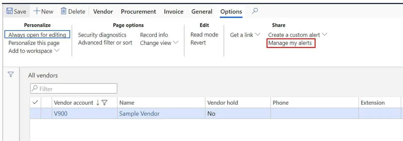 How to Use Alerts: D365 Finance and Operations – Dynamics Tips