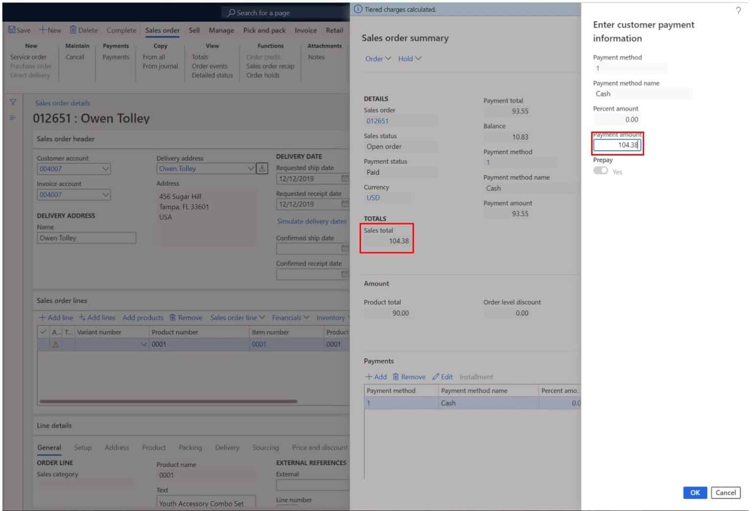 Price Change on Delivered Retail Sales Order: D365 F&O – Dynamics Tips