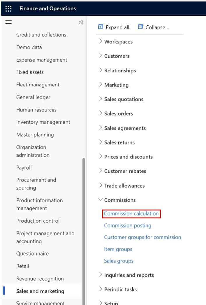 How To Process Sales Commissions: D365 Finance and Operations ...