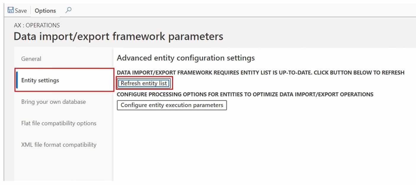 Configuration Key Not Enabled For The Entity Solved Dynamics Tips