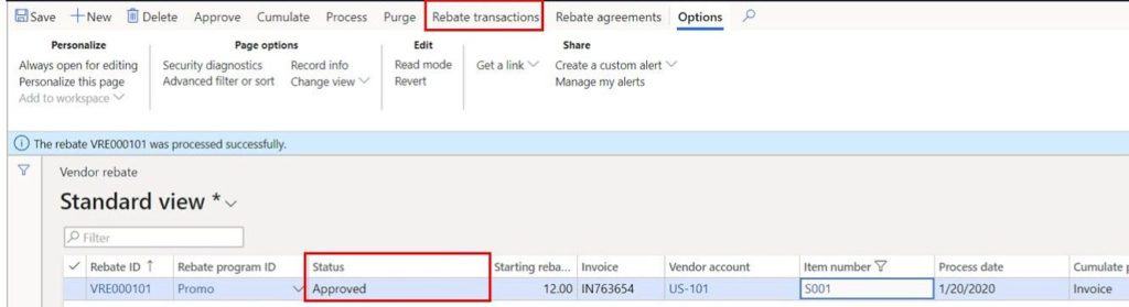Process Vendor Rebates: Dynamics 365 Finance and Operations – Dynamics Tips
