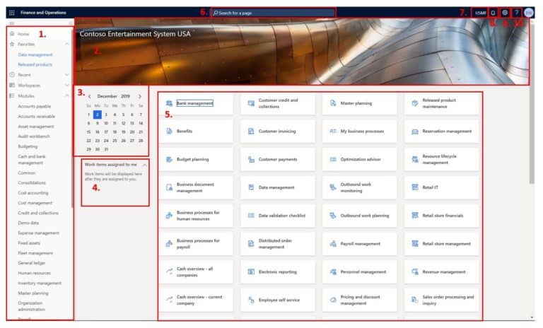 Basics and Navigation: Dynamics 365 Finance and Operations – Dynamics Tips