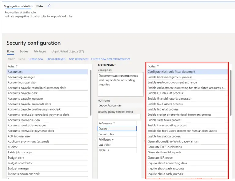 Security Roles Explained: D365 Finance and Operations – Dynamics Tips