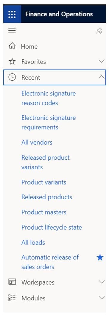Basics and Navigation: Dynamics 365 Finance and Operations – Dynamics Tips