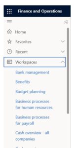Basics and Navigation: Dynamics 365 Finance and Operations – Dynamics Tips