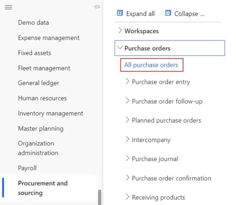 How To Process a Purchase Order: D365 Finance and Operations – Dynamics ...