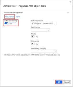 AOT Browser: D365 Finance and Operations – Dynamics Tips