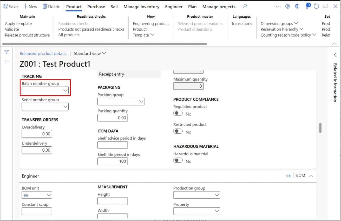 Batch Number Group Functionality: D365 Finance and Operations ... Batch Number Group Functionality: D365 Finance and Operations ...