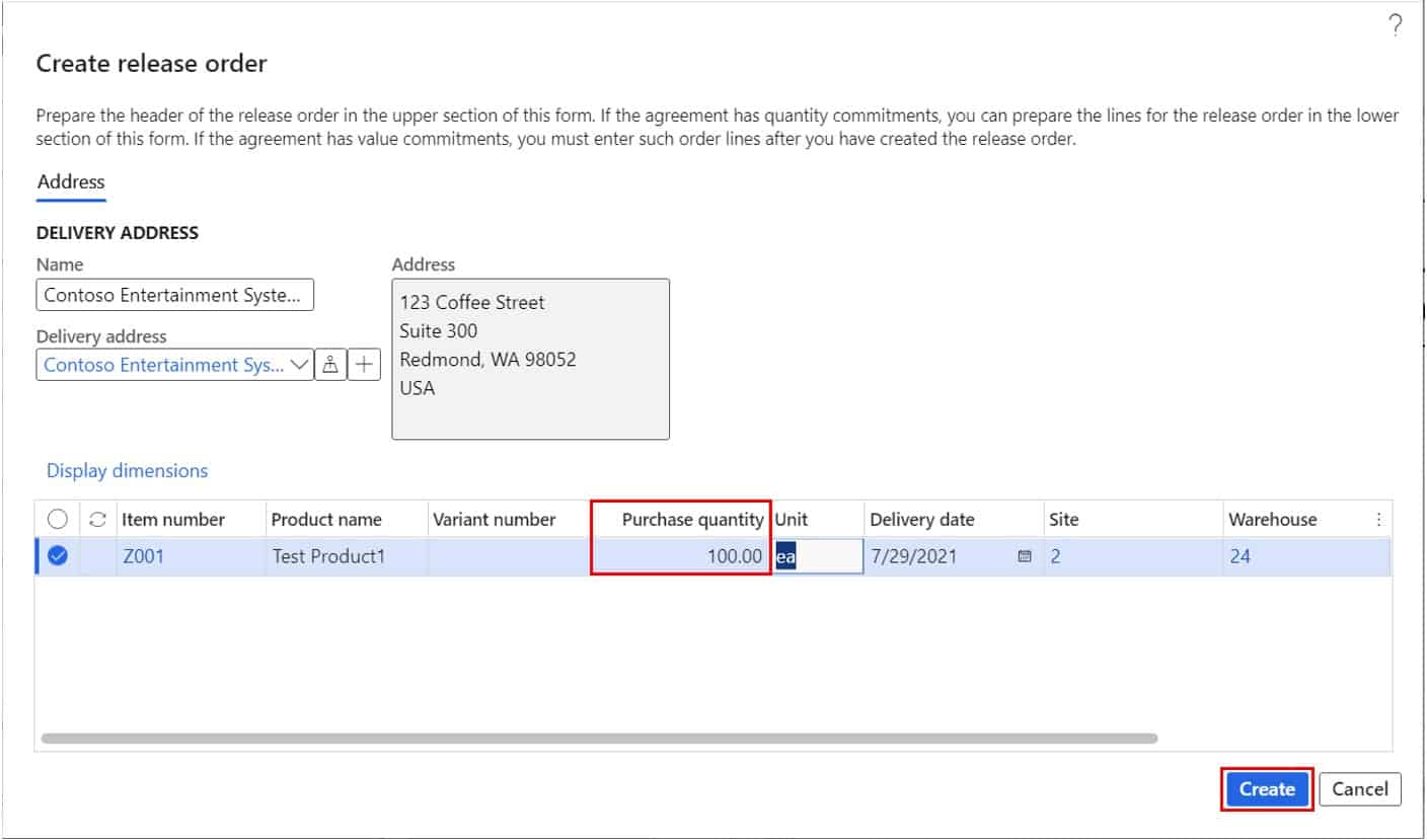Purchase Agreements Explained: Dynamics 365 Finance and Operations