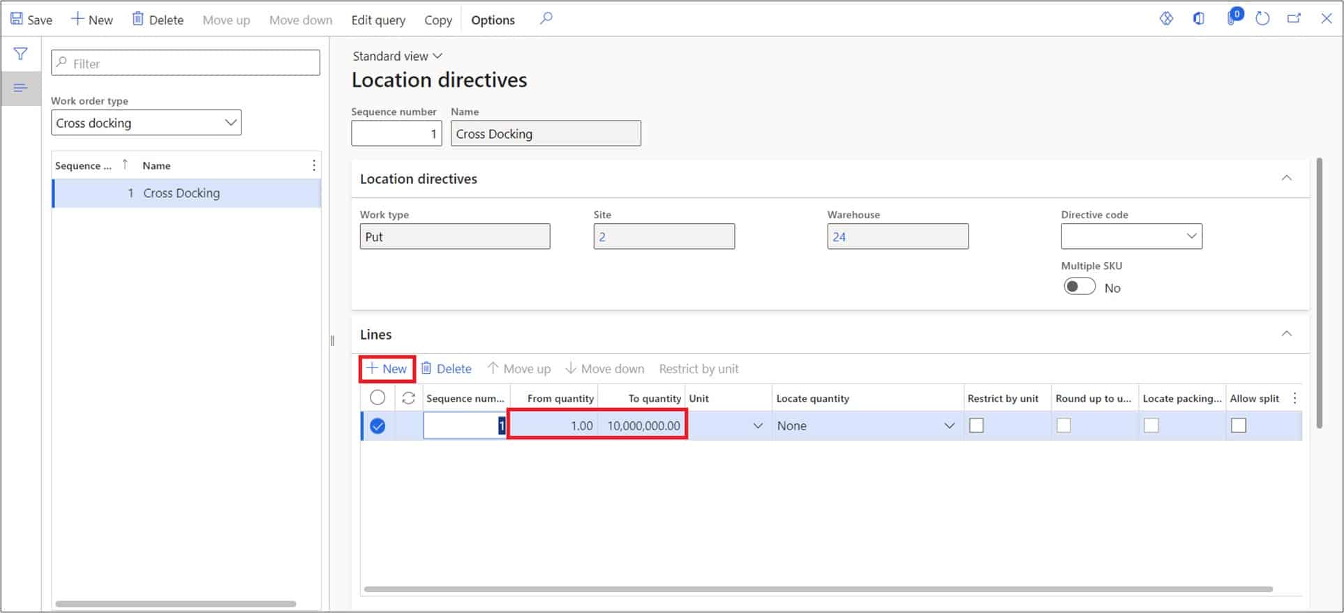 Cross-docking with AWMS: D365 Finance and Operations – Dynamics Tips