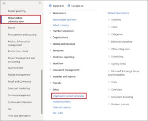 Email Templates: Dynamics 365 Finance and Operations – Dynamics Tips