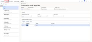Email Templates: Dynamics 365 Finance and Operations – Dynamics Tips