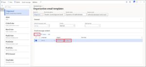 Email Templates: Dynamics 365 Finance and Operations – Dynamics Tips