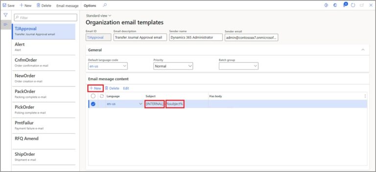Email Templates: Dynamics 365 Finance and Operations – Dynamics Tips Email Templates: Dynamics 365 Finance and Operations – Dynamics Tips