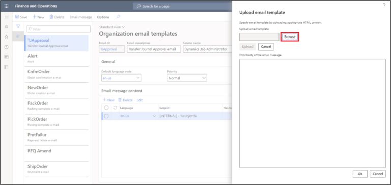 Email Templates: Dynamics 365 Finance and Operations – Dynamics Tips Email Templates: Dynamics 365 Finance and Operations – Dynamics Tips