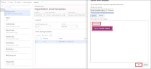 Email Templates: Dynamics 365 Finance and Operations – Dynamics Tips