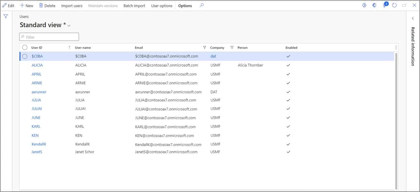 Import and Set Up Users: D365 Finance and Operations – Dynamics Tips Import and Set Up Users: D365 Finance and Operations – Dynamics Tips