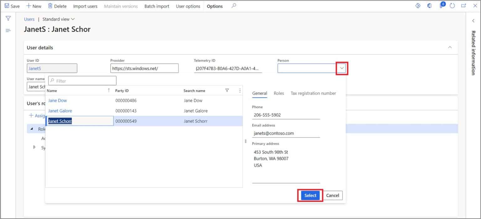 Import And Set Up Users D365 Finance And Operations Dynamics Tips