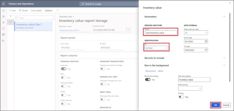 Inventory Value Report: D365 Finance and Operations – Dynamics Tips
