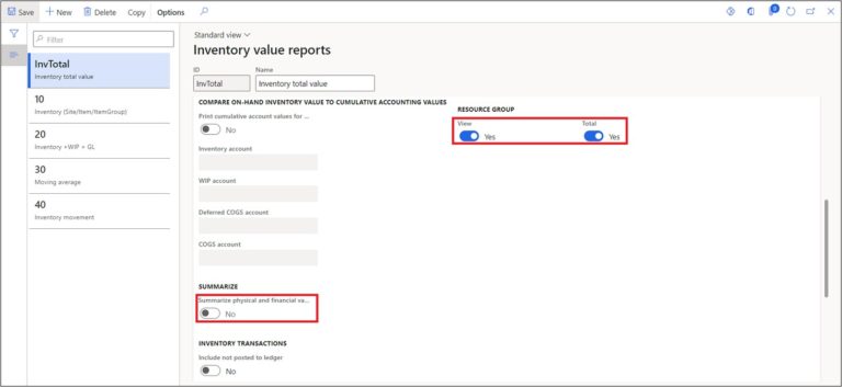 Inventory Value Report: D365 Finance and Operations – Dynamics Tips