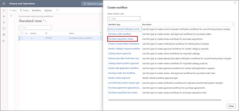 Process a Purchase Requisition: D365 Finance and Operations – Dynamics Tips