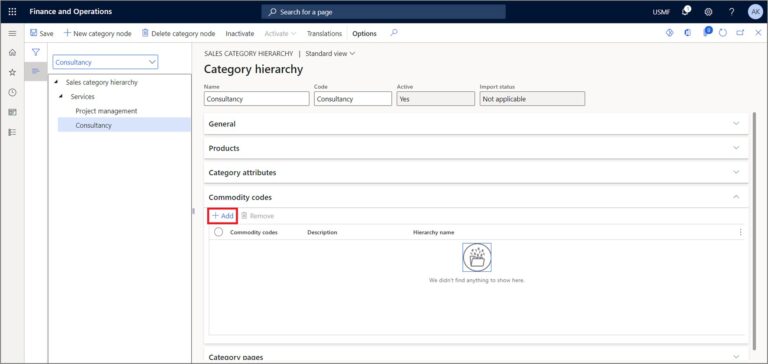 Sales Categories: D365 Finance and Operations – Dynamics Tips
