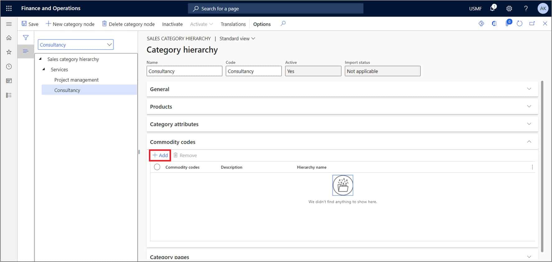 Sales Categories: D365 Finance and Operations – Dynamics Tips