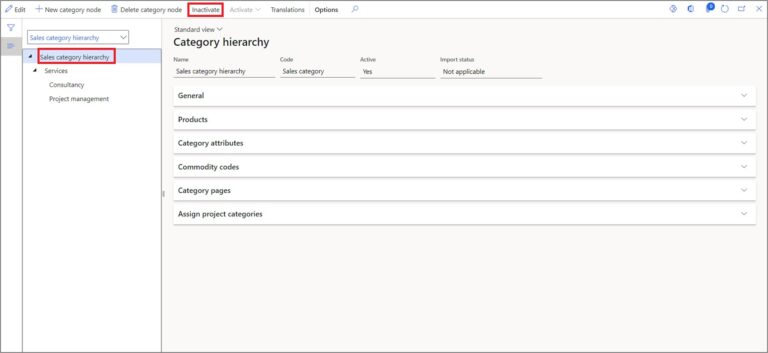 Sales Categories: D365 Finance and Operations – Dynamics Tips