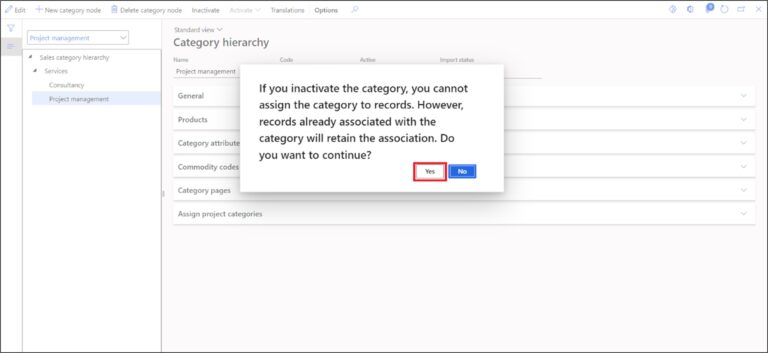 Sales Categories: D365 Finance and Operations – Dynamics Tips